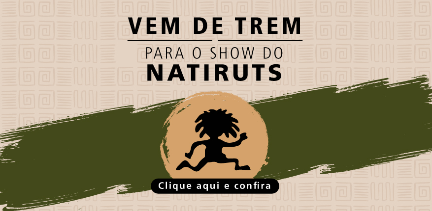 Programação especial para o show do Natiruts - SuperVia